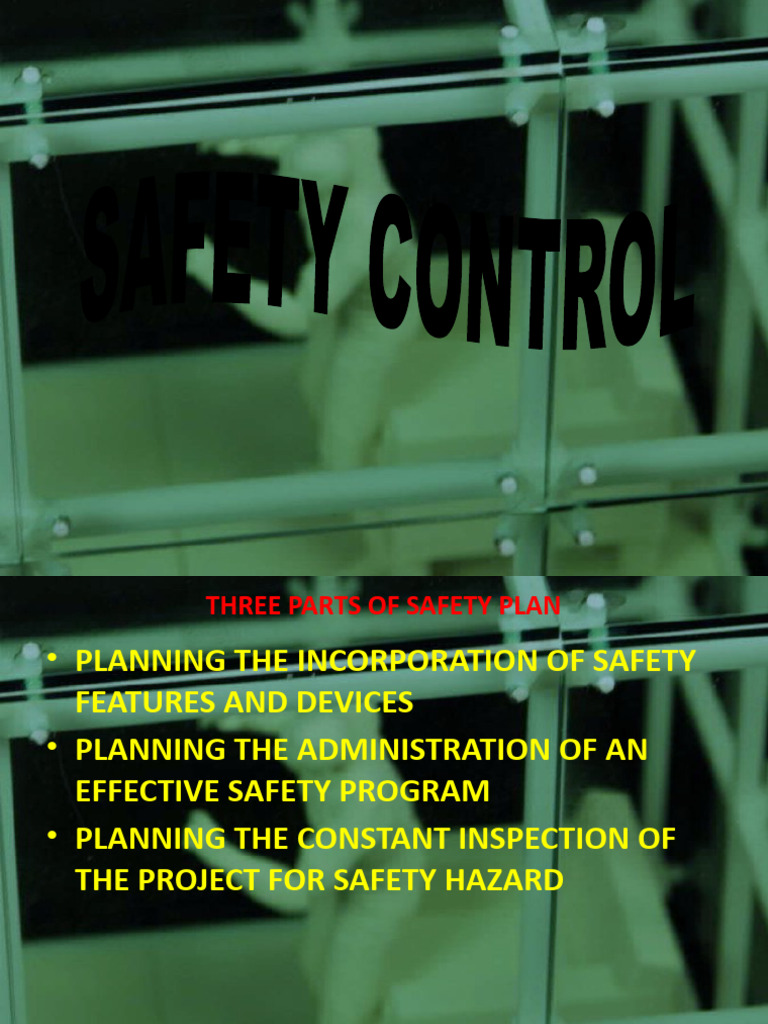 11. Safety Control | Download Free PDF | Crane (Machine) | Occupational ...