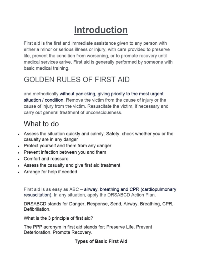 SST Project File DM | PDF | First Aid | Cardiopulmonary Resuscitation