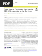 Development of the Eating Disorder Inventory | PDF | Bulimia Nervosa ...
