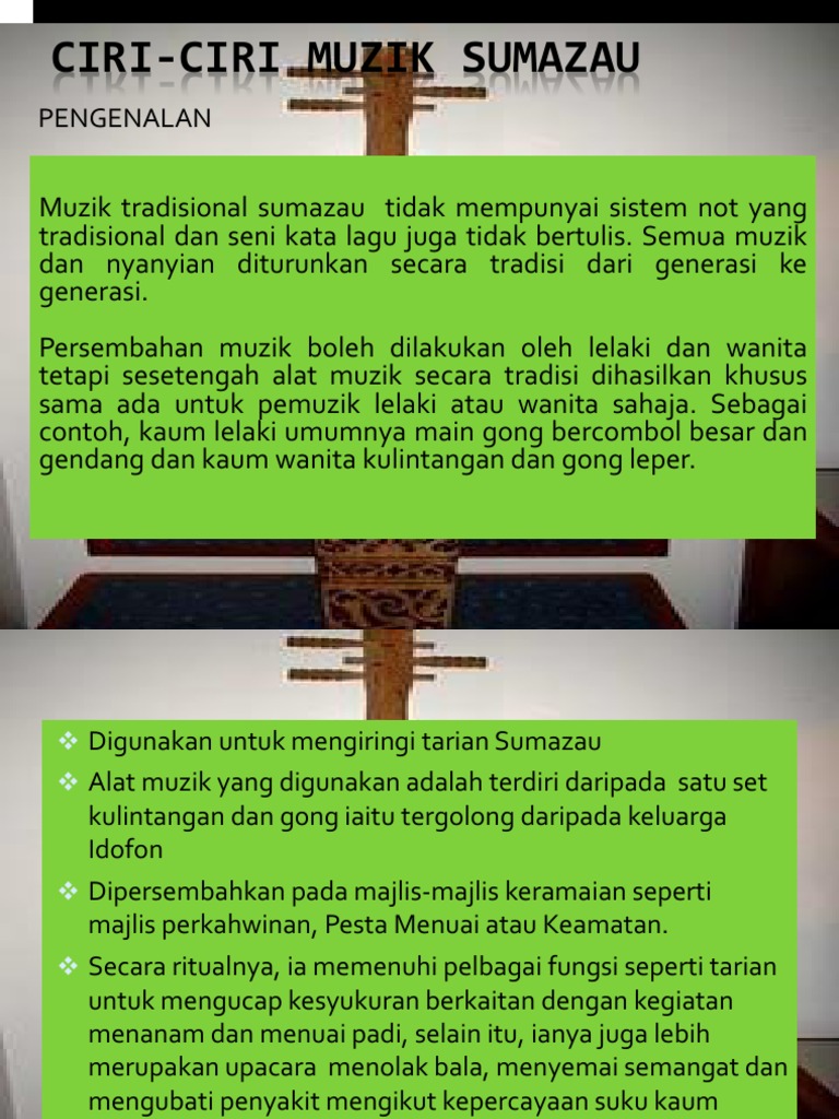 Presentation Muzik Sumazau | PDF | Seni