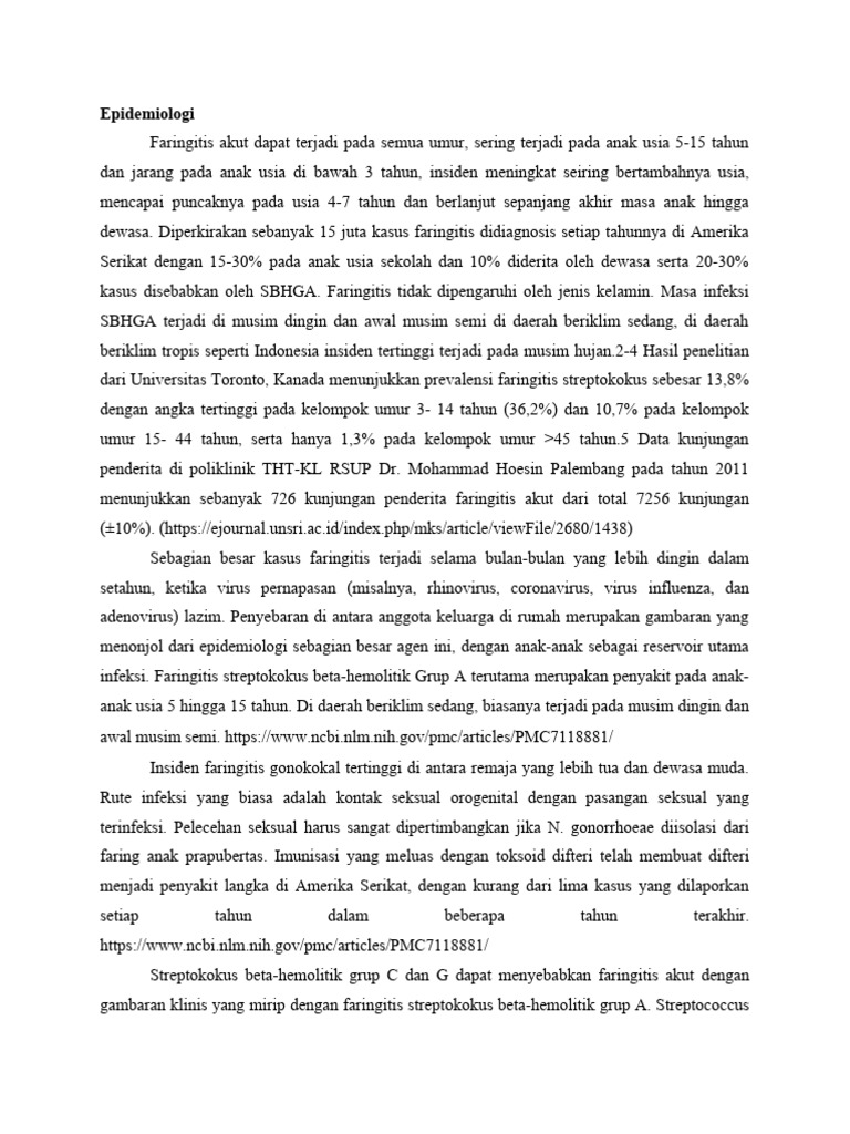 Faringitis Pdf