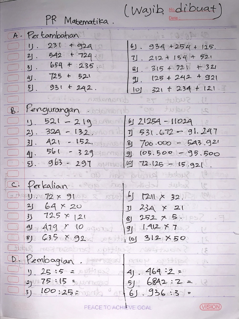 contoh soal matematika | PDF