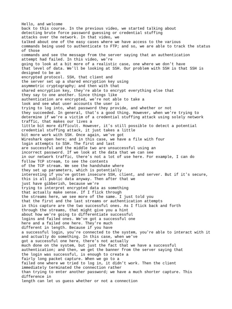 01 - 04 - Detecting SSH Brute Force With Scapy - en | PDF ... 01 - 04 - Detecting SSH Brute Force With Scapy - en | PDF ...