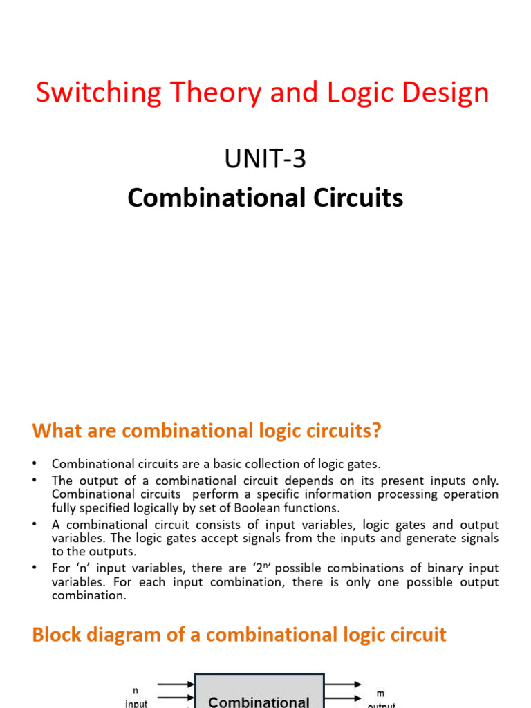 UNIT 3 | Download Free PDF | Logic Gate | Boolean Algebra