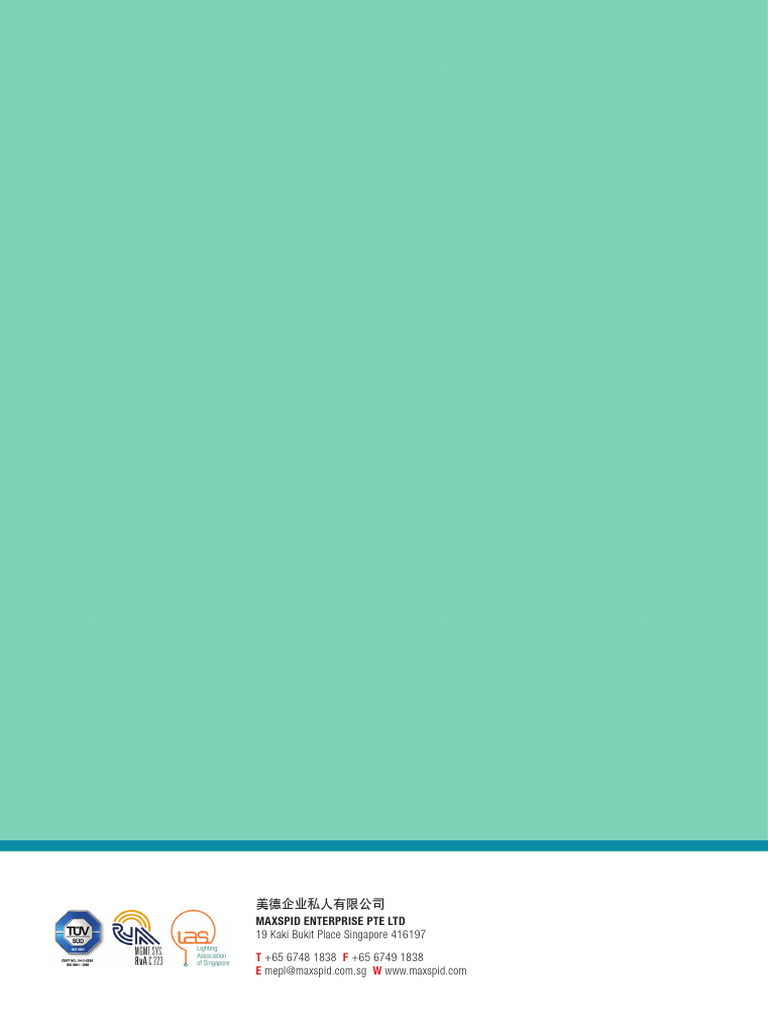 Maxspid Emergency Lighting Catalogue | PDF | Business