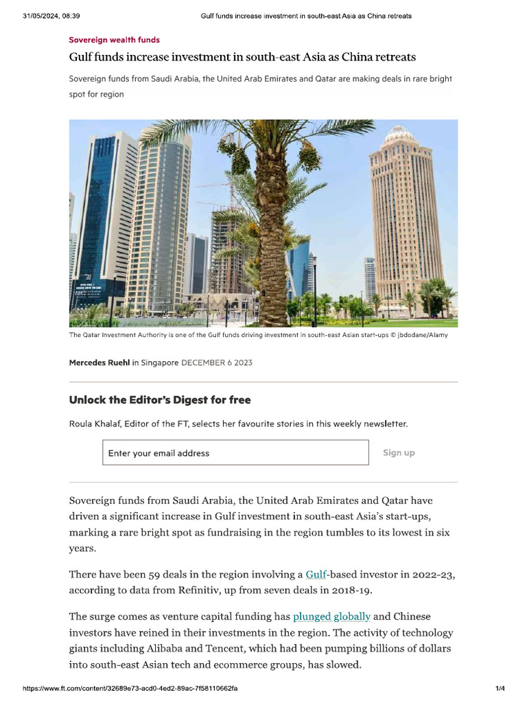 Qatar Investment | PDF