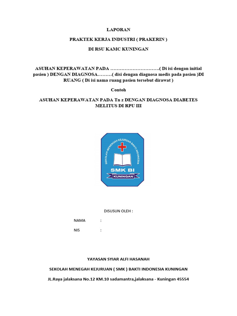 Contoh Laporan KMC | PDF