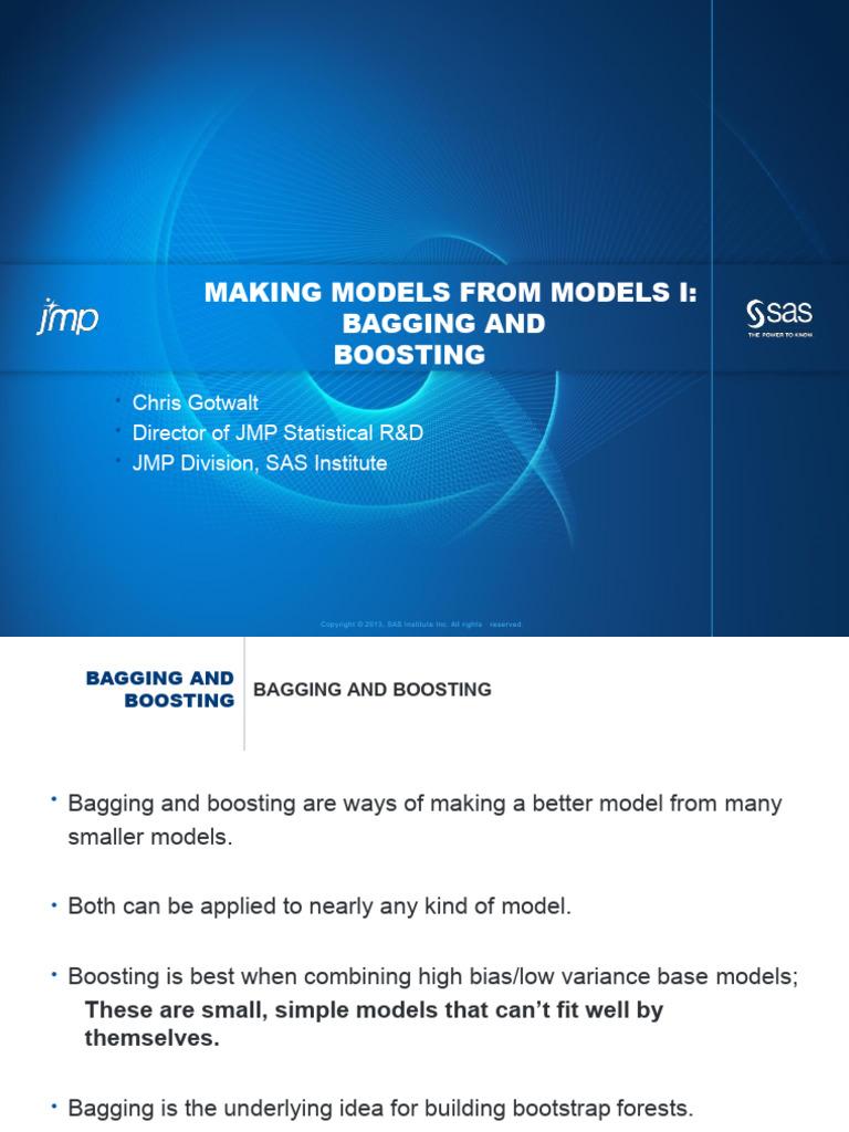 Chapter 3 - Bagging and Boosting | PDF | Data Analysis | Applied ...