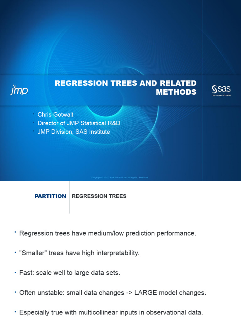 Chapter 4 - Regression Trees | PDF