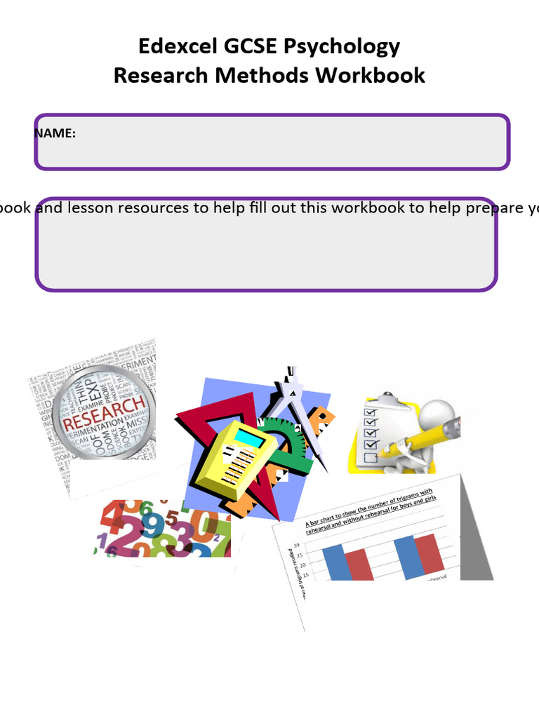GCSE Research Methods Workbook PDF | PDF | Self Report Study | Experiment
