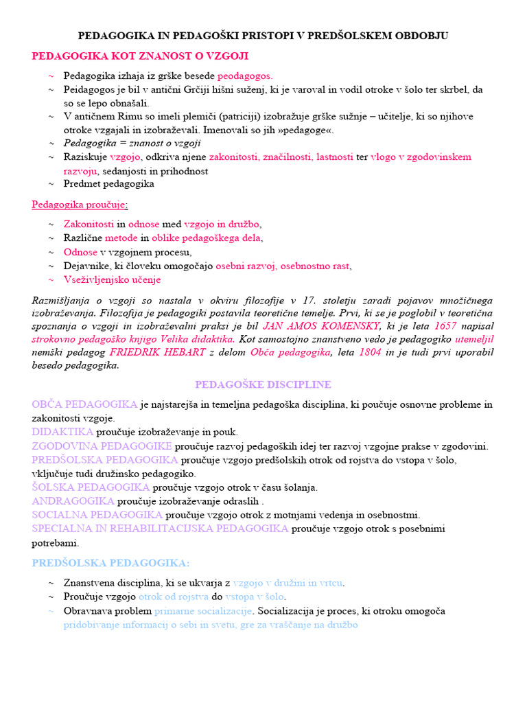 PEDAGOGIKA Zapiski | PDF