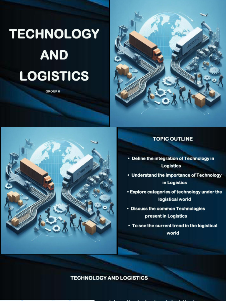 Technology in Logistics | PDF | Barcode | Logistics