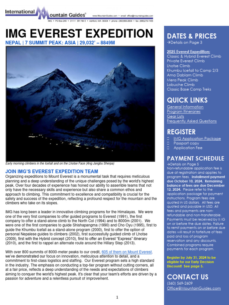 Everest | PDF | Mount Everest | Mountaineering