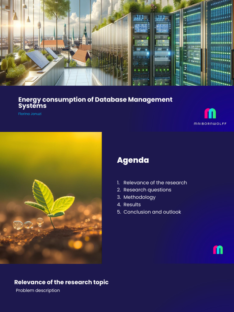 Energy Consumption of Database Management - Florina Jonuzi | PDF | Databases | Database Index