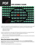 Free MTBF MTTR Calculator Template Excel Download | PDF