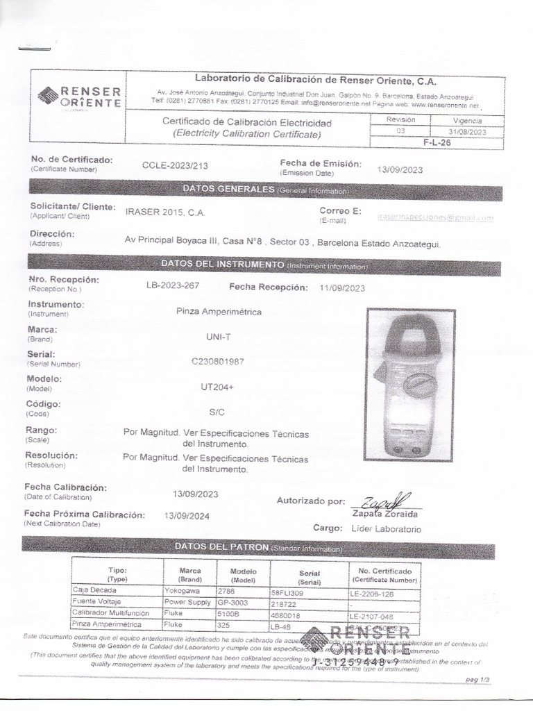Compartir Maquinas de Soldar Fab&Weld, C.A | PDF | Instrumento de ...