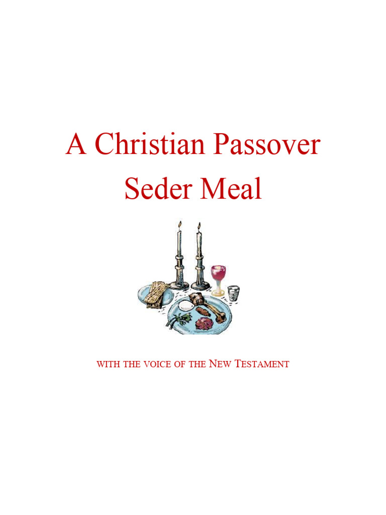 Seder Meal Script | PDF | Passover | Passover Seder