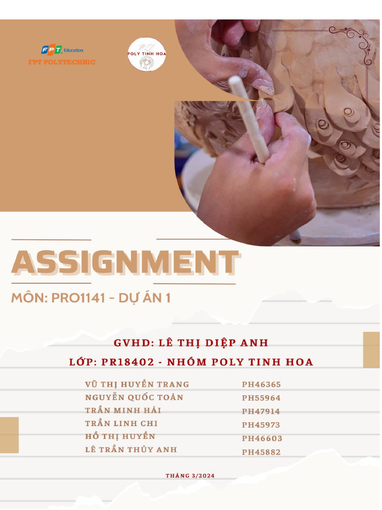 Asm - D Án 1 - Nhóm Poly Tinh Hoa | PDF