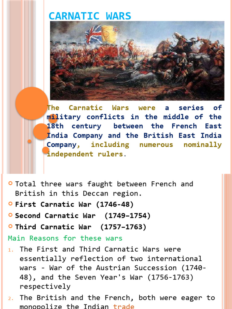 Carnatic Wars | Download Free PDF | Conflicts | 2nd Millennium Conflicts