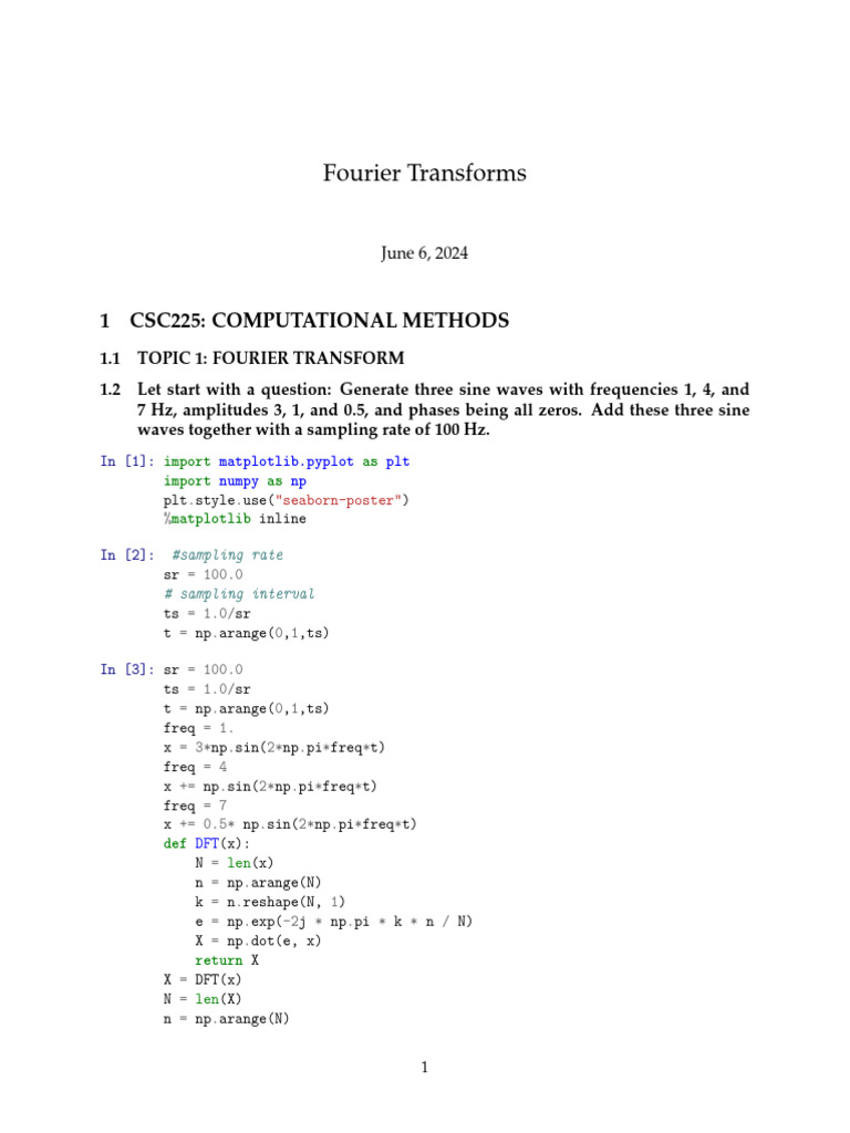 Fourier Transforms Download Free Pdf Interpolation Discrete Fourier Transform