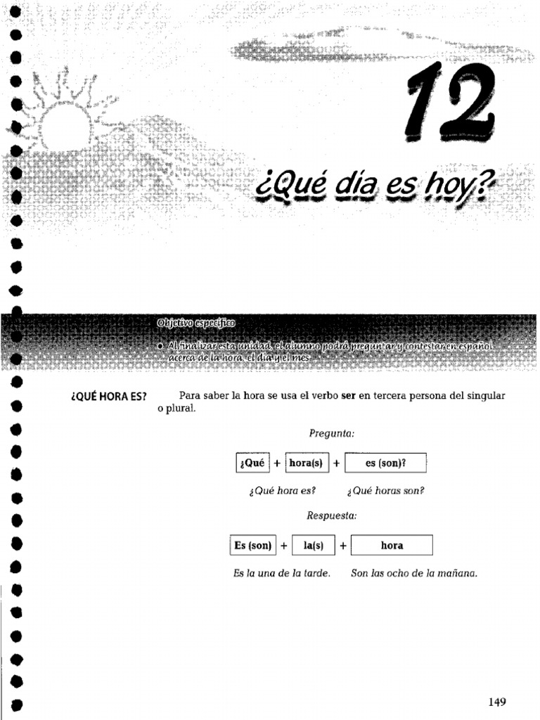 Qué Día Es Hoy | PDF