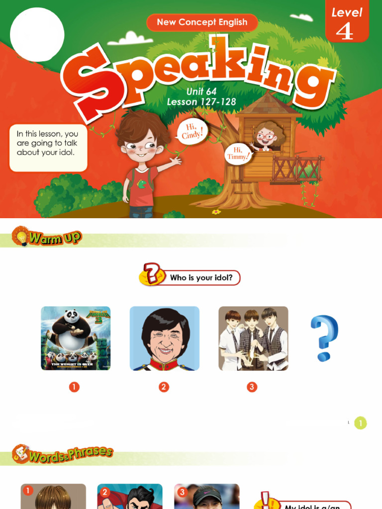 Speaking Unit 64 Lesson 127 To 128 | PDF