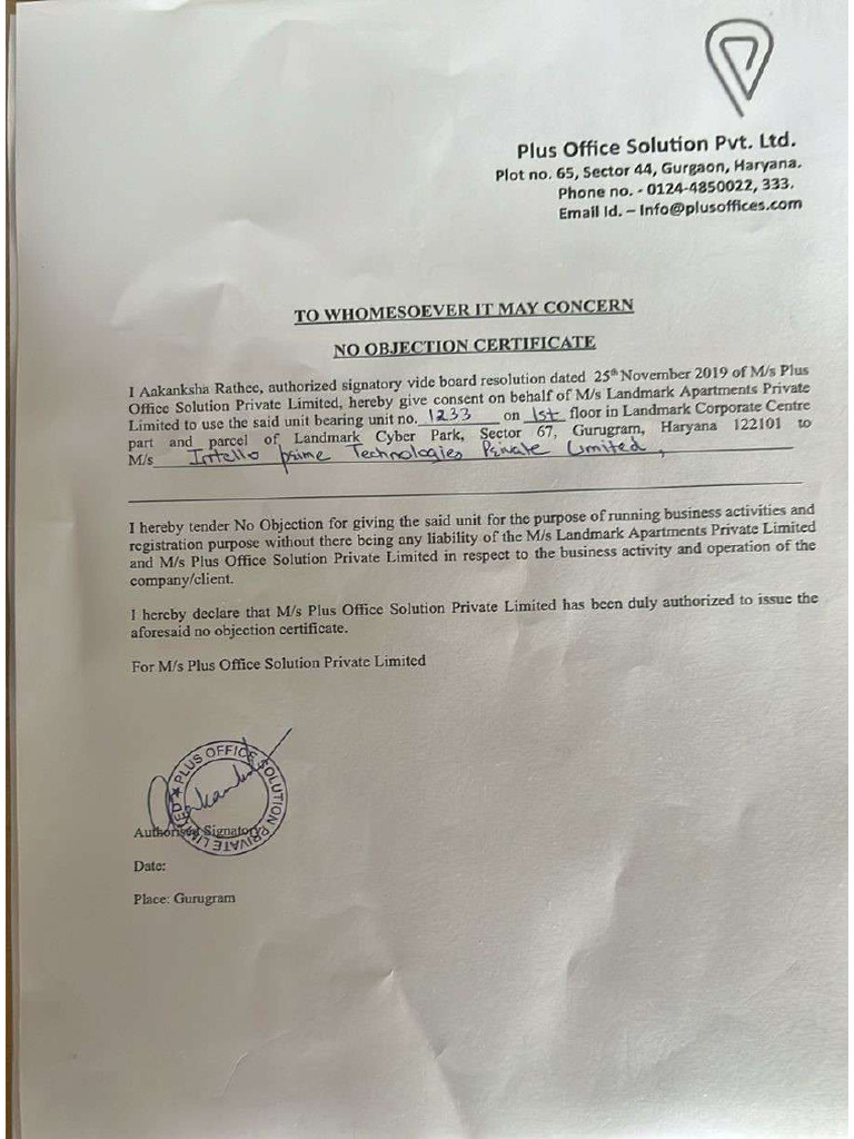 RA_NOC_Electricity_Bill_Intello (1) | PDF