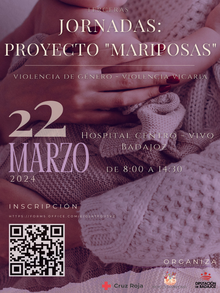 Diptico 3 Jornadas Mariposas | PDF | Sicología | Ciencias del comportamiento