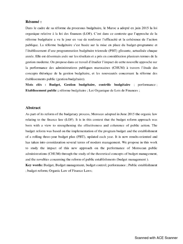 Pfe Budget | PDF | Image Scanner | Sources