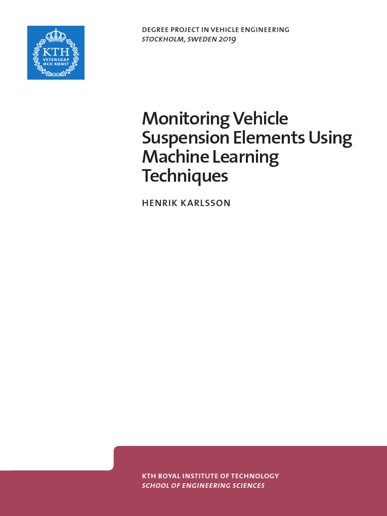 FULLTEXT01 | PDF | Machine Learning | Spectral Density