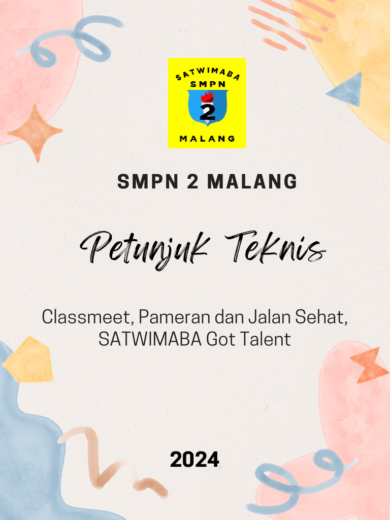 JUKNIS Classmeet, Pameran P5 Dan SATWIMABA Got Talent 2024 | PDF