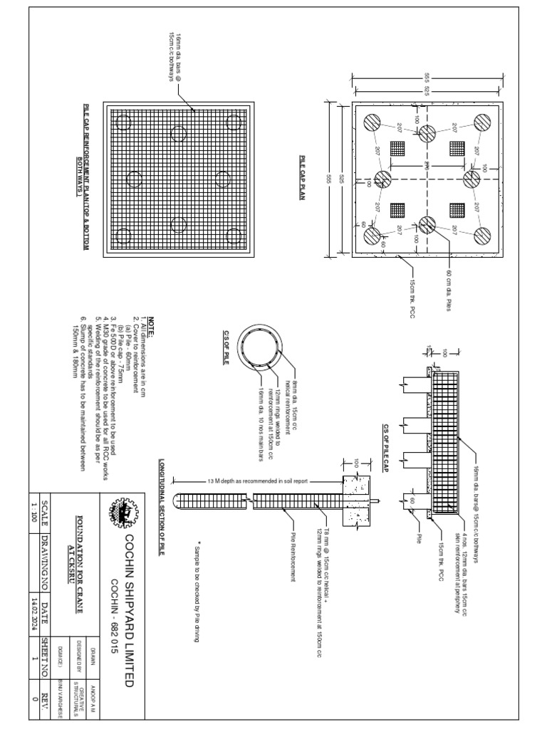 Pile DRG | PDF | Deep Foundation | Components