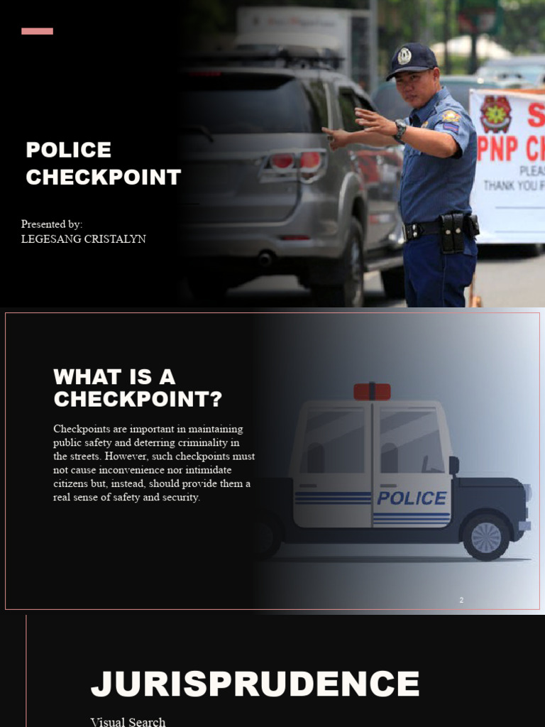 Police Checkpoint | PDF | Probable Cause | Police