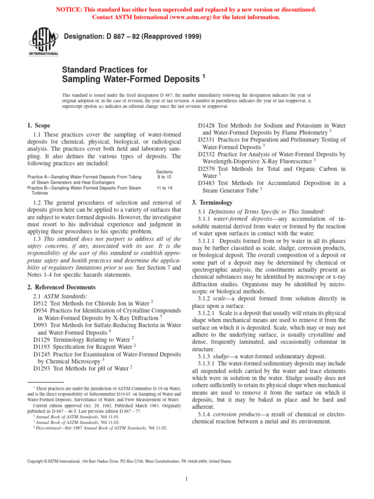 D 887 Û 82 R99 RDG4NY04MLI5OQ | PDF | Radioactive Contamination | Corrosion