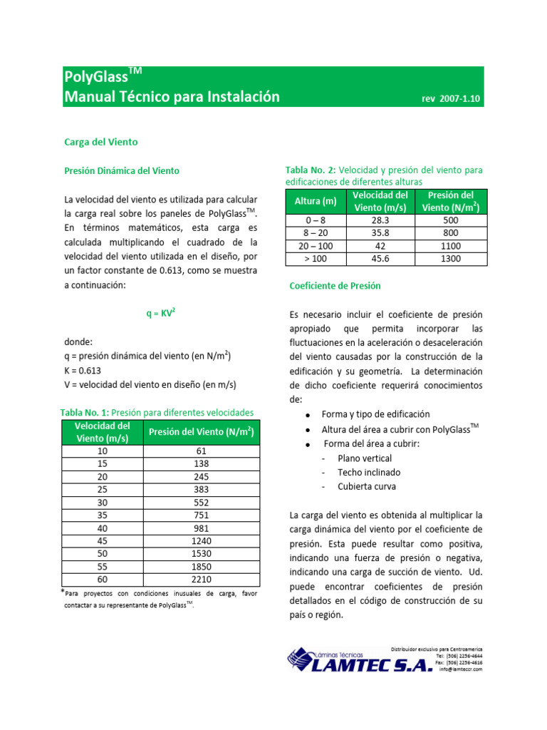 PolyGlass Manual Tecnico | PDF | Herida | Ingeniería mecánica