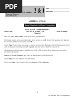 Grade 7 Technology Term 4 2023 Exam | PDF