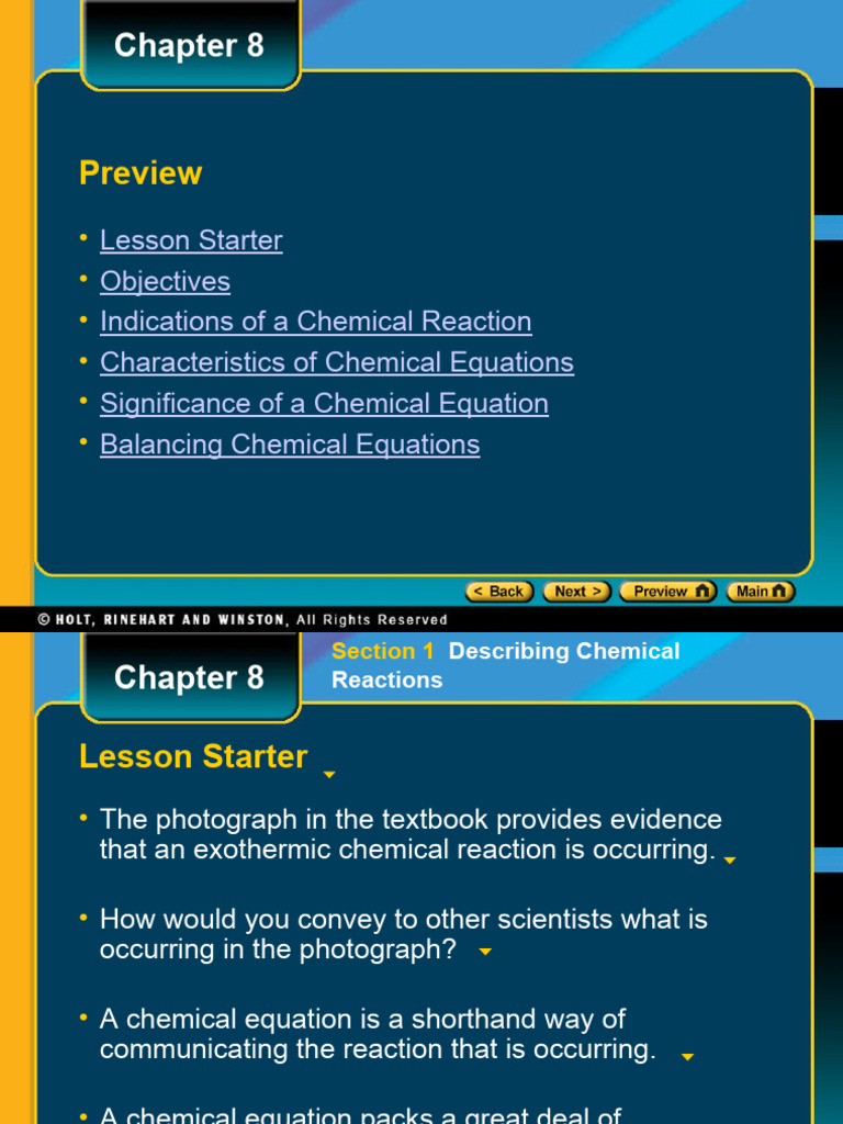 MC ch08 | PDF | Chemical Reactions | Oxide