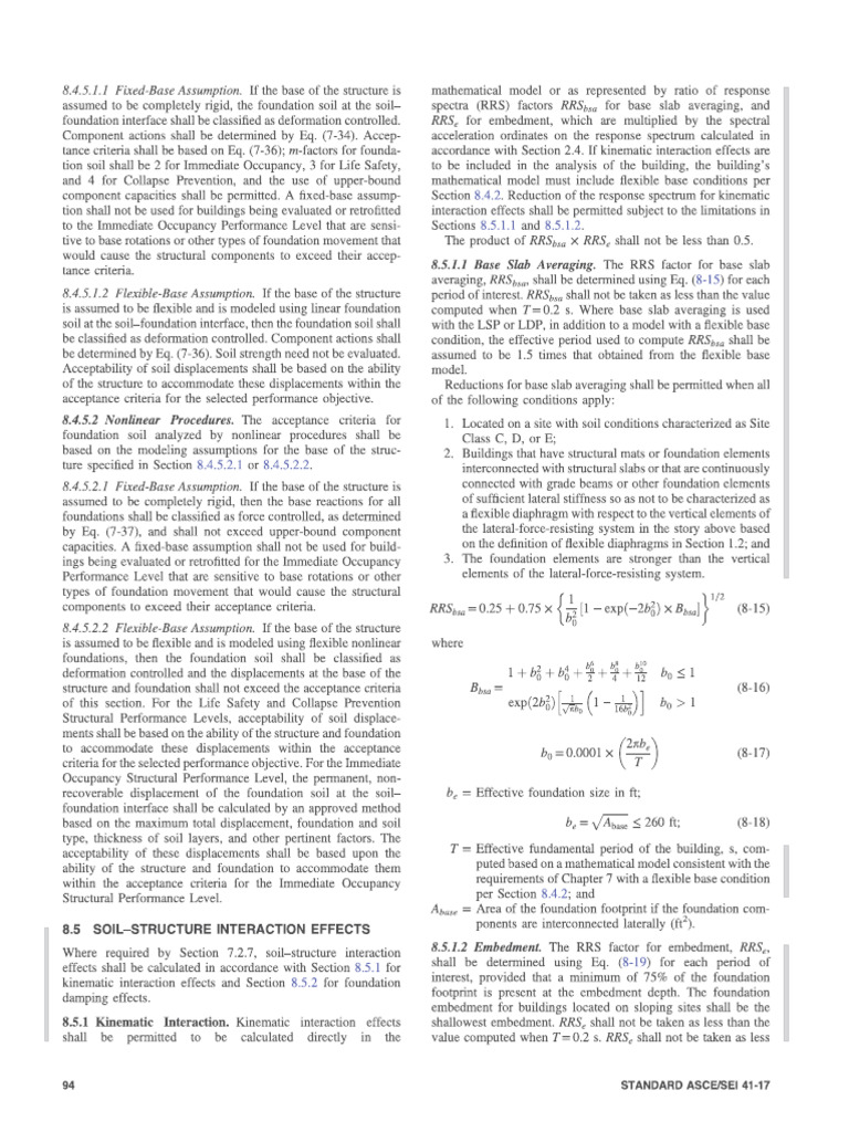 Ssi Asce 41-17 | PDF