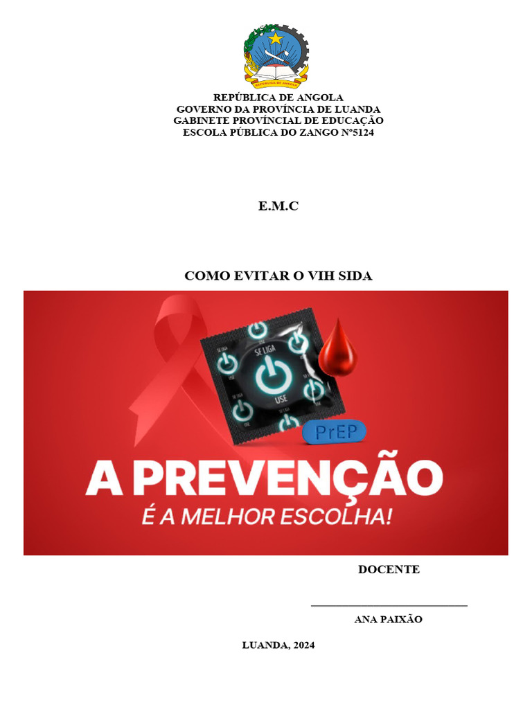 Como Evitar o Vih Sida | PDF | HIV | HIV/AIDS