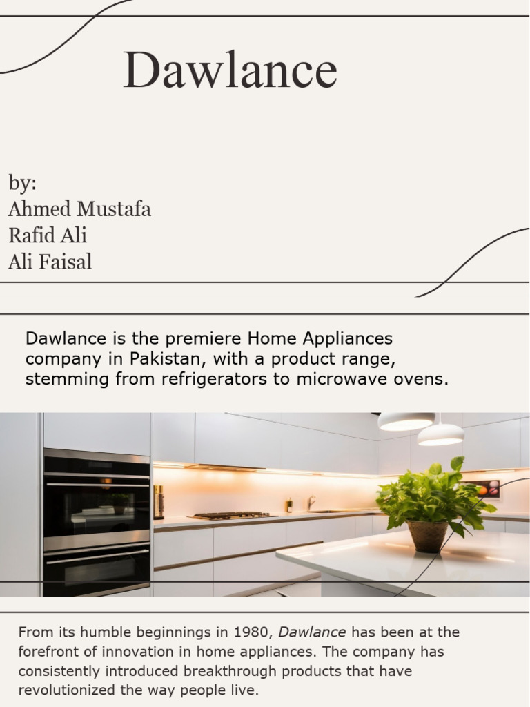 Slidesgo Exploring Dawlance Innovation in H | PDF | Business