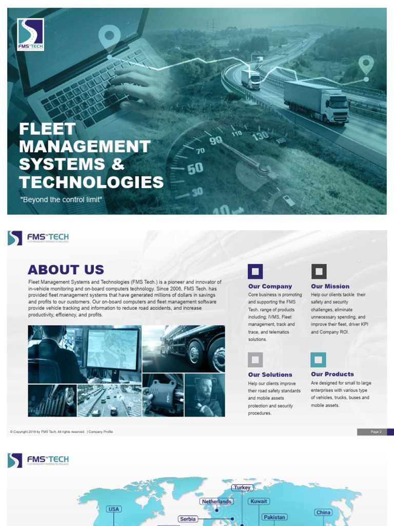 FMS Tech General Presentation | PDF | Radio Frequency Identification ...
