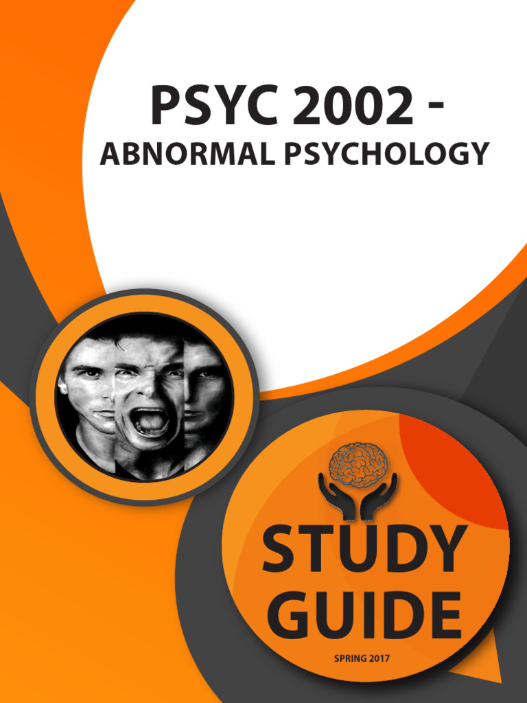 Abnormal Psychology Study Guide | PDF | Anxiety | Personality Disorder