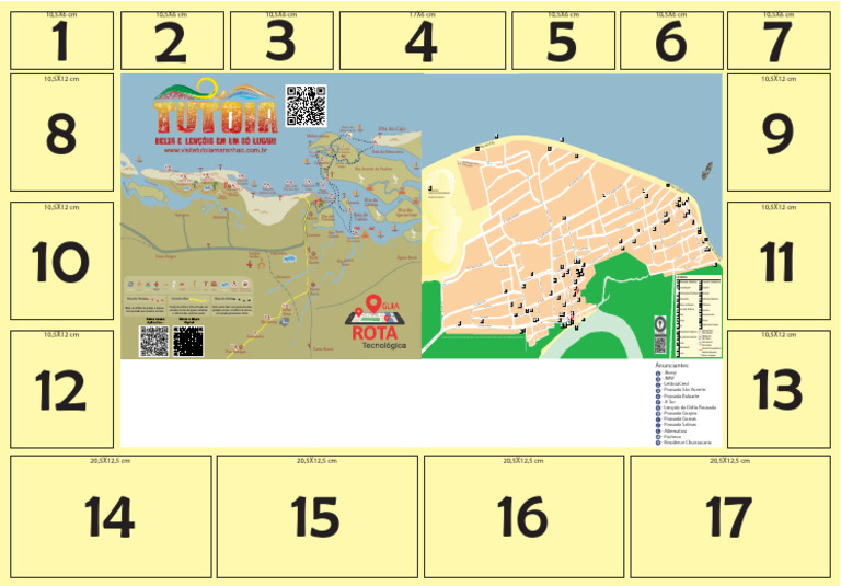 Mapa Turístico de Tutóia, Maranhão | PDF