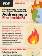 Fire Risk Management and Safety Equipment | PDF | Fires | Firefighting
