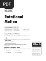 01-Physics (IIT JEE) Rotational Motion Concepts, Formulas, and Applications | PDF | Rotation ...