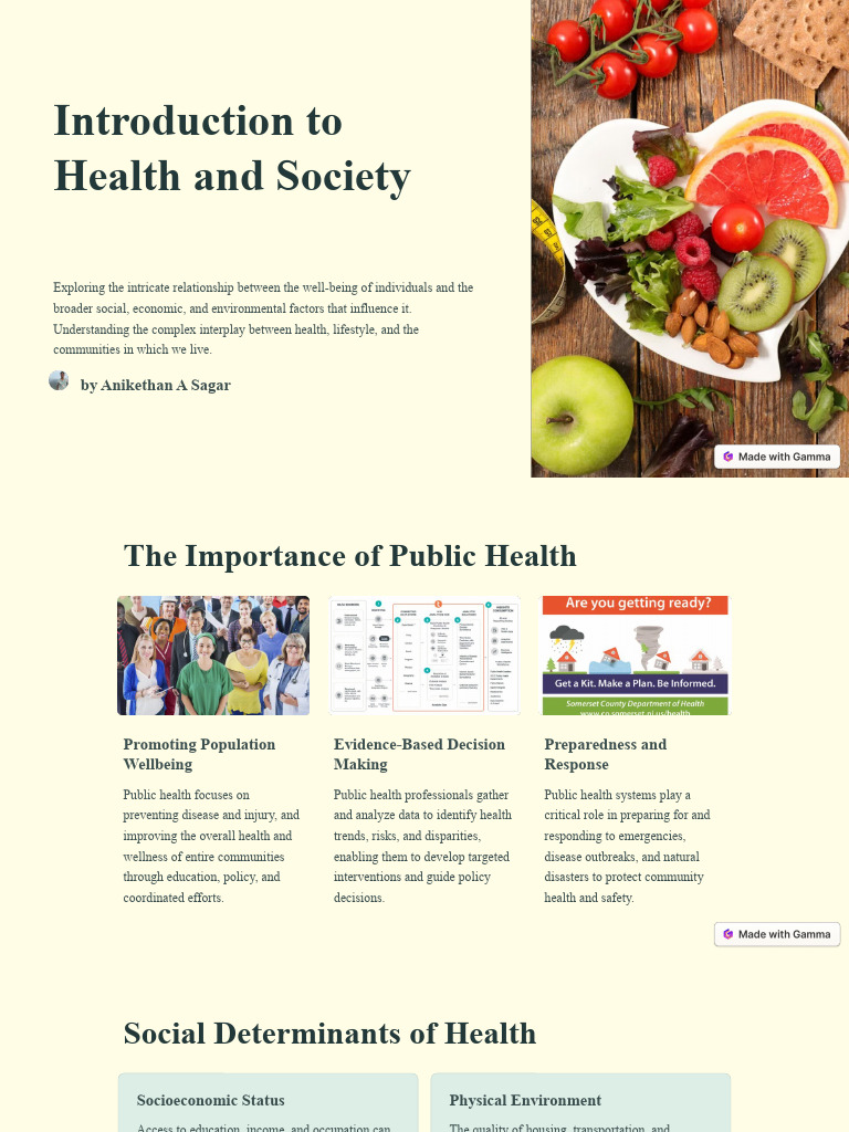 Health and Society | PDF | Health Equity | Public Health