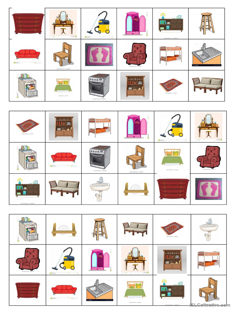 Furniture (Bingo) | PDF