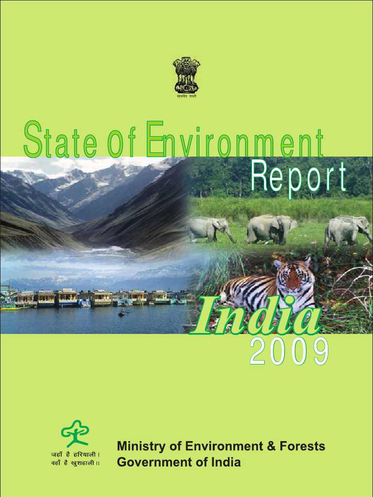 India State and Trends of The Environment 2009 | PDF | Agriculture ...