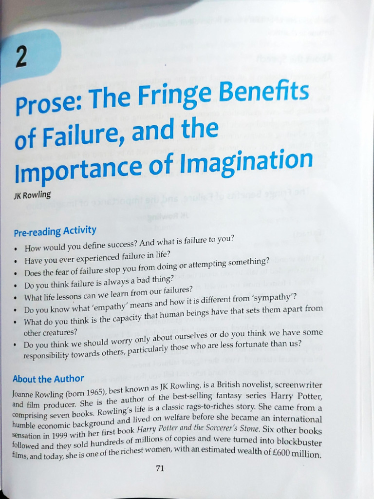 Fringe Benefits | PDF | J. K. Rowling | Harry Potter