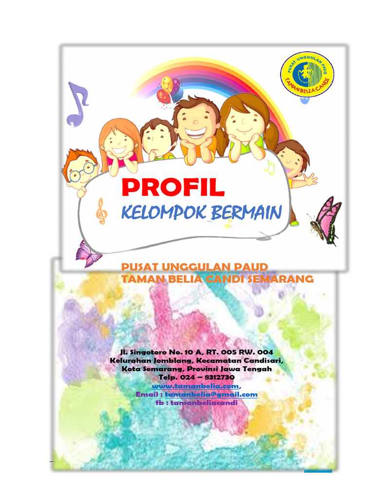 Profil Paud Taman Belia Candi Semarang | PDF
